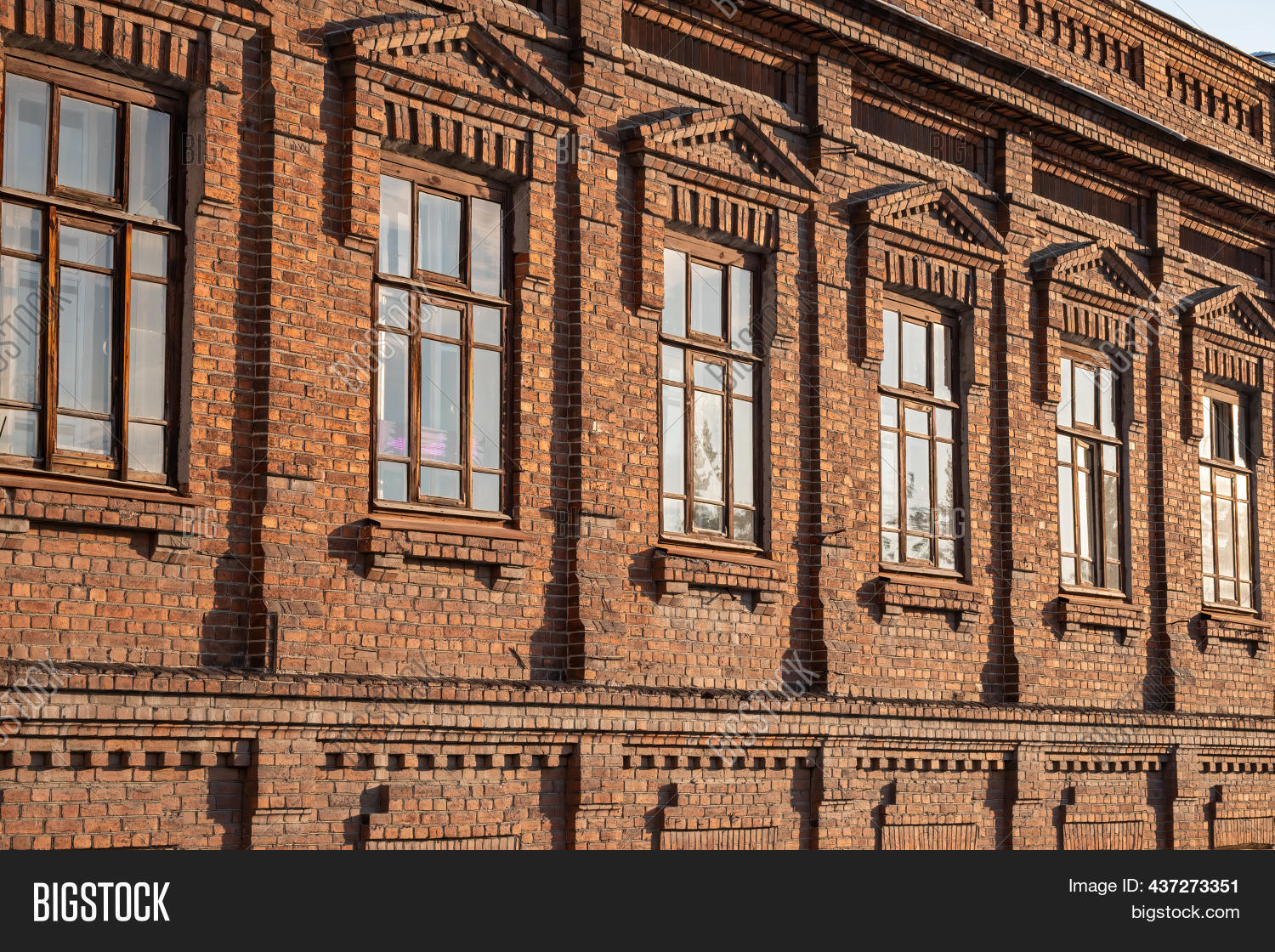 Brick Wall Old 19th Image & Photo (Free Trial) | Bigstock