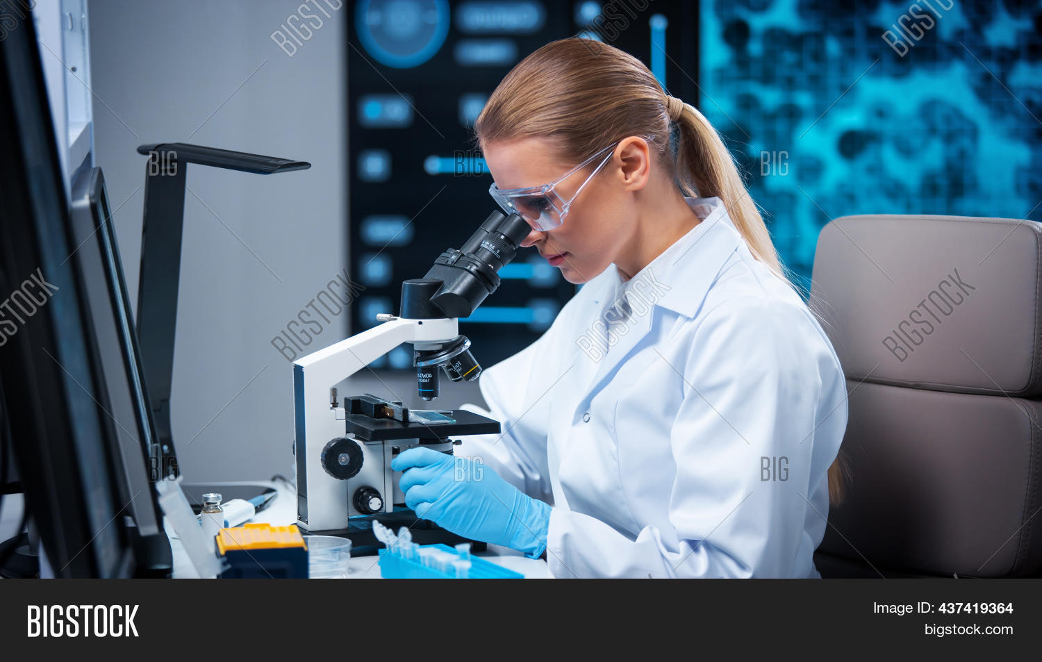 Female Doctor Works Image & Photo (Free Trial) | Bigstock