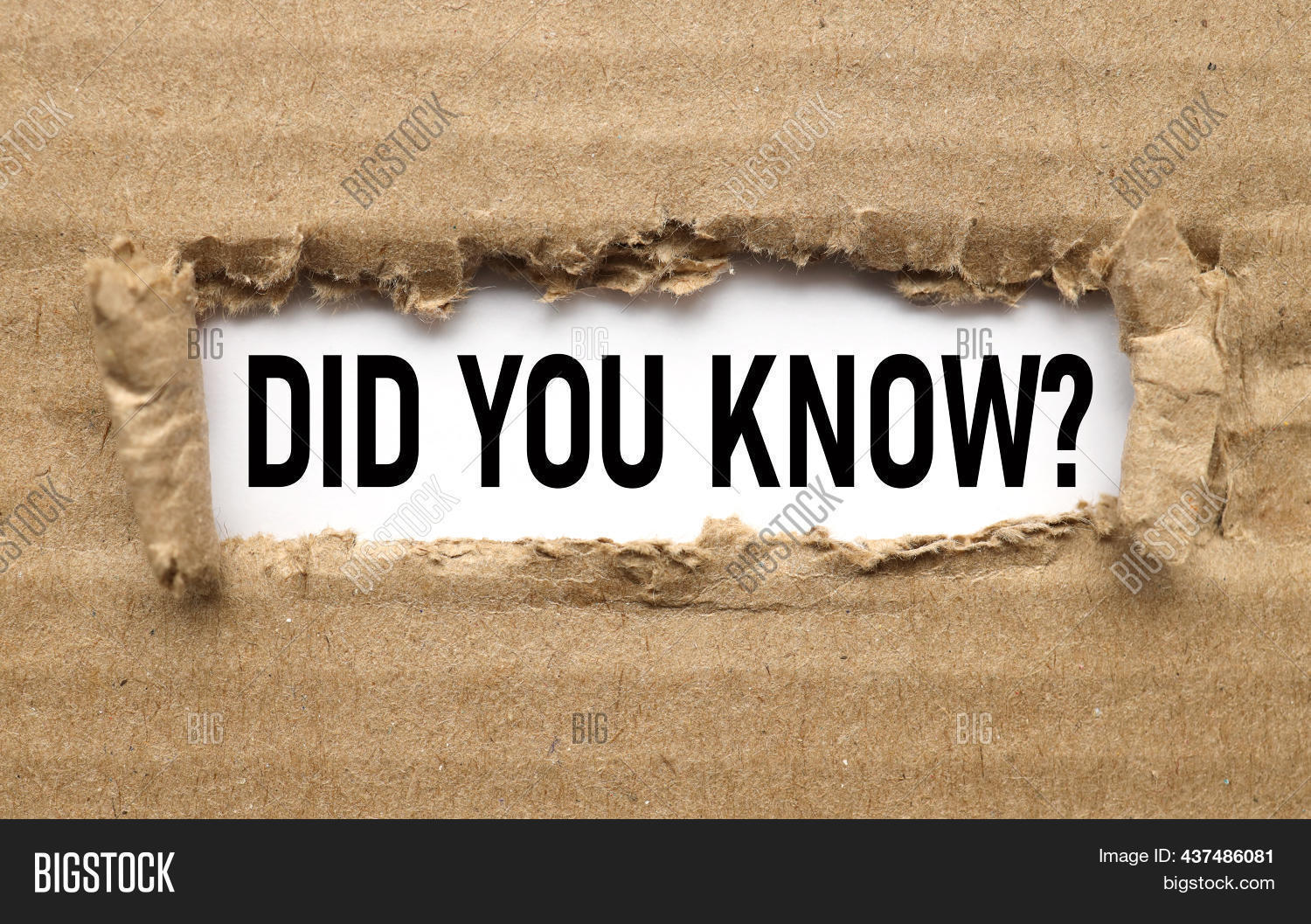 Did You Know. Paper Image & Photo (Free Trial) | Bigstock
