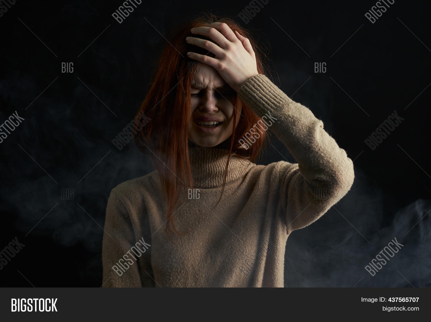 Scared Woman Change Image & Photo (Free Trial) | Bigstock