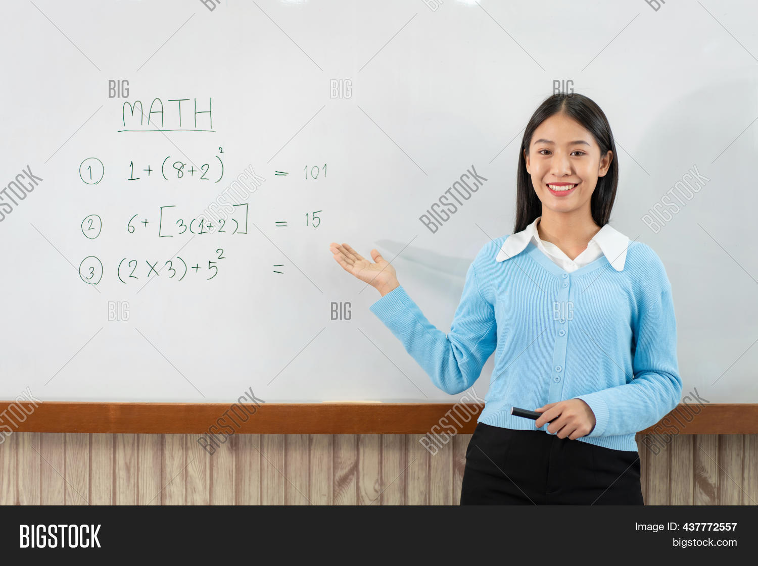 Female Tutor Standing Image & Photo (Free Trial) | Bigstock
