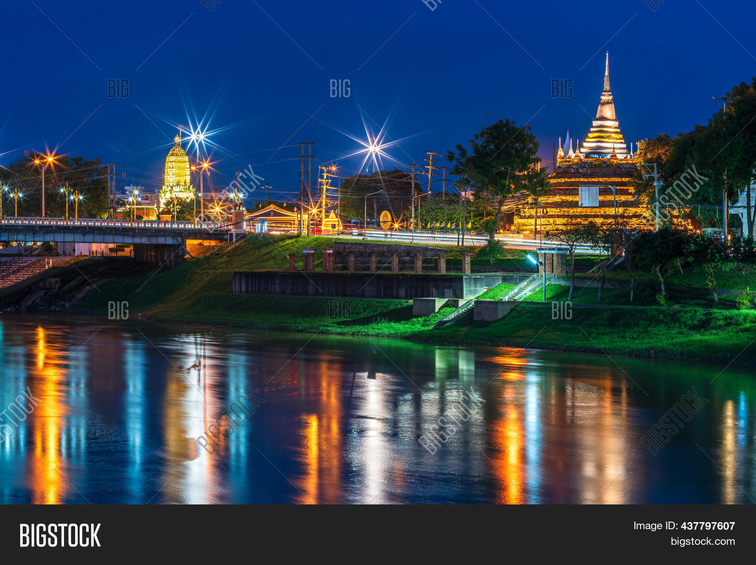Light On Nan River On Image & Photo (Free Trial) | Bigstock