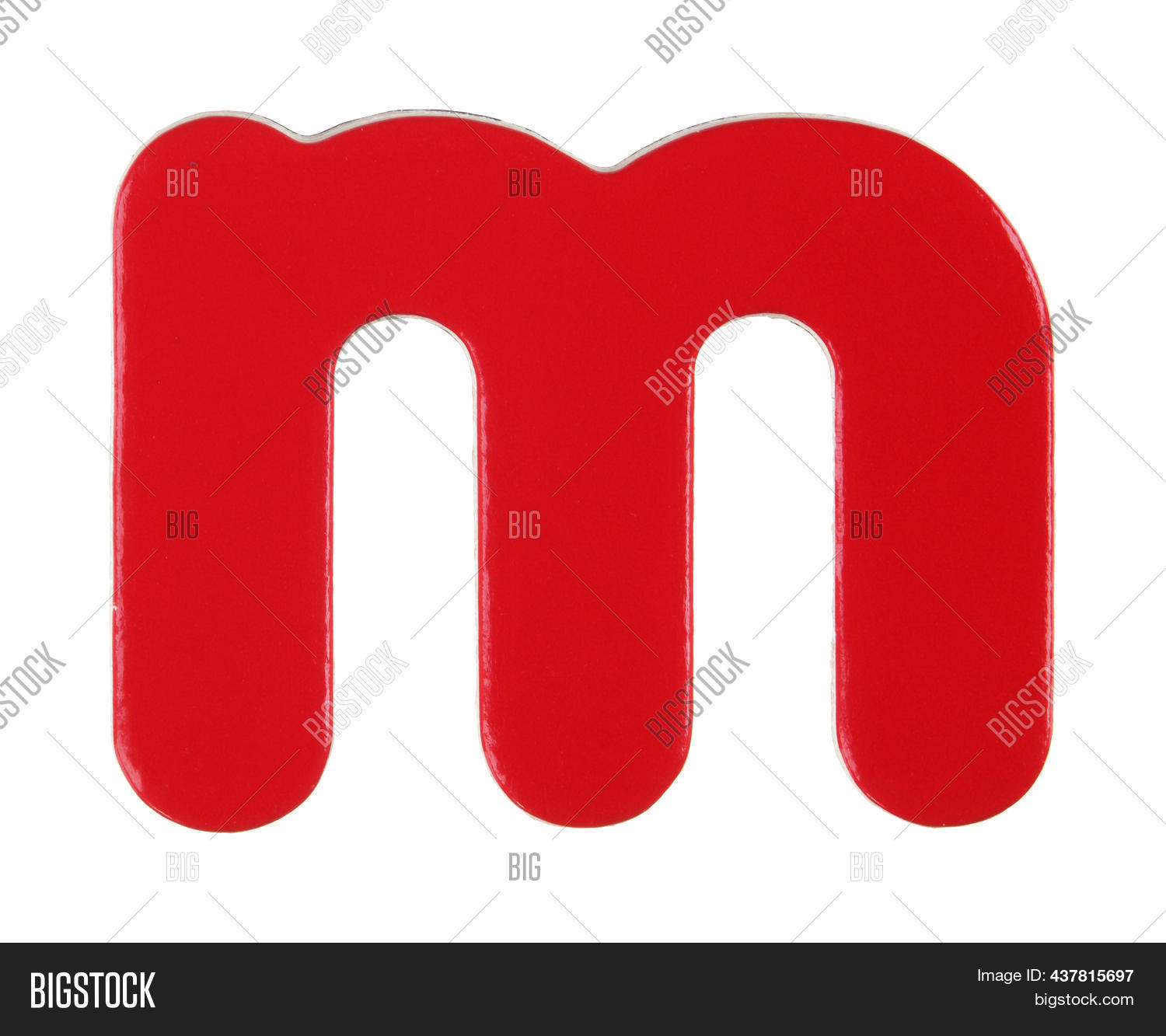 Lower Case M Magnetic Image & Photo (Free Trial) | Bigstock