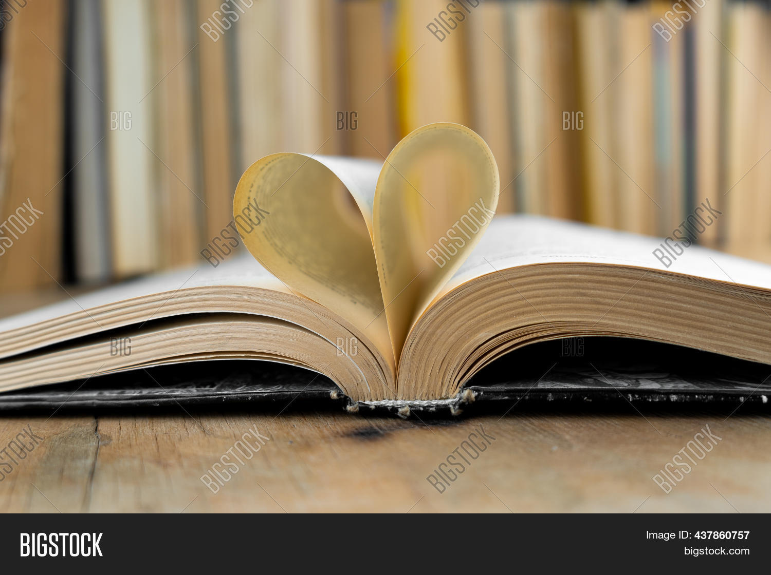 Open Book. Heart- Image & Photo (Free Trial) | Bigstock