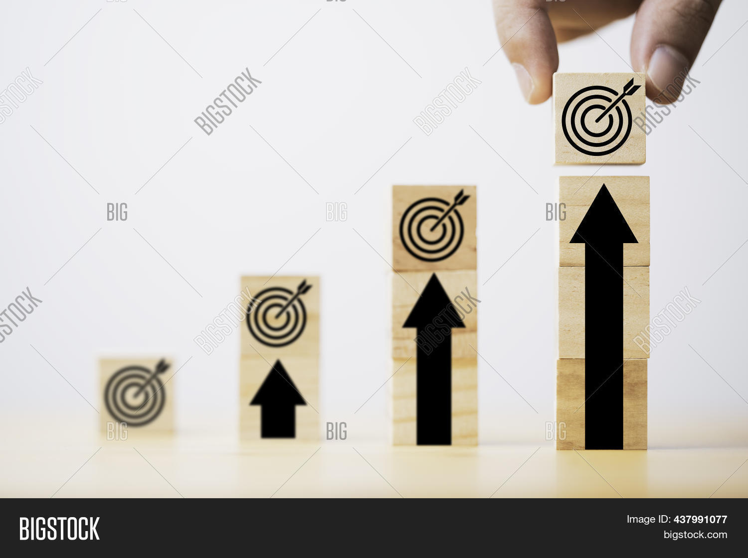 Hand Putting Target Image & Photo (Free Trial) | Bigstock