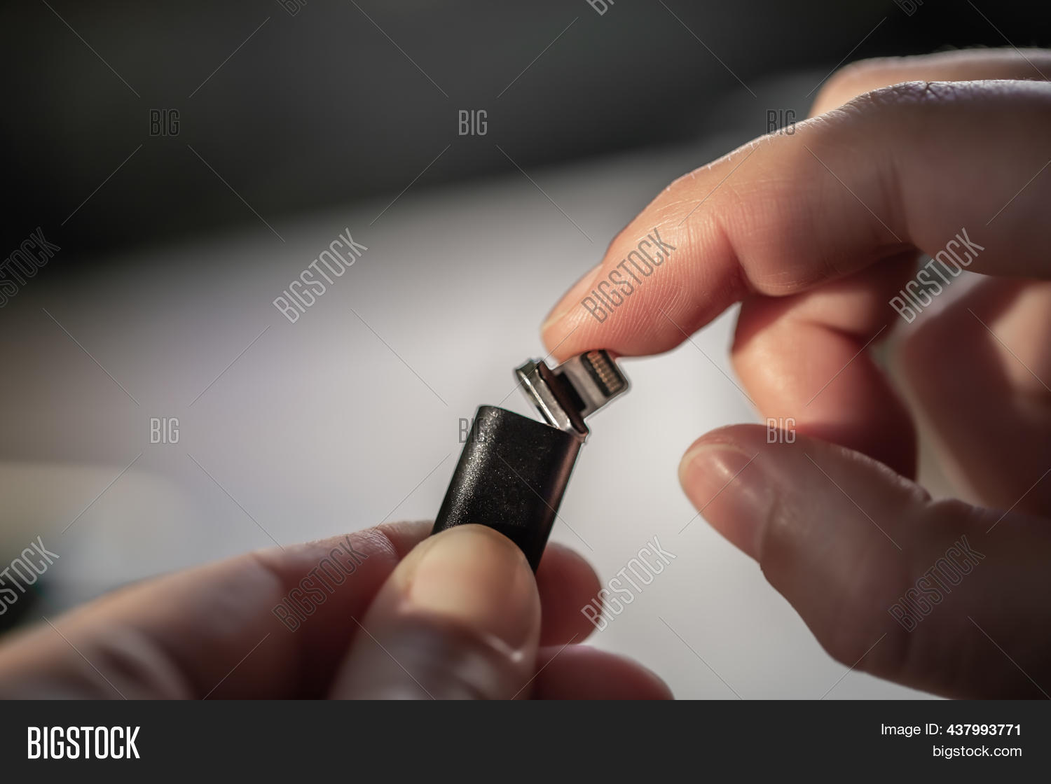 Usb Cable Collapsible Image & Photo (Free Trial) | Bigstock