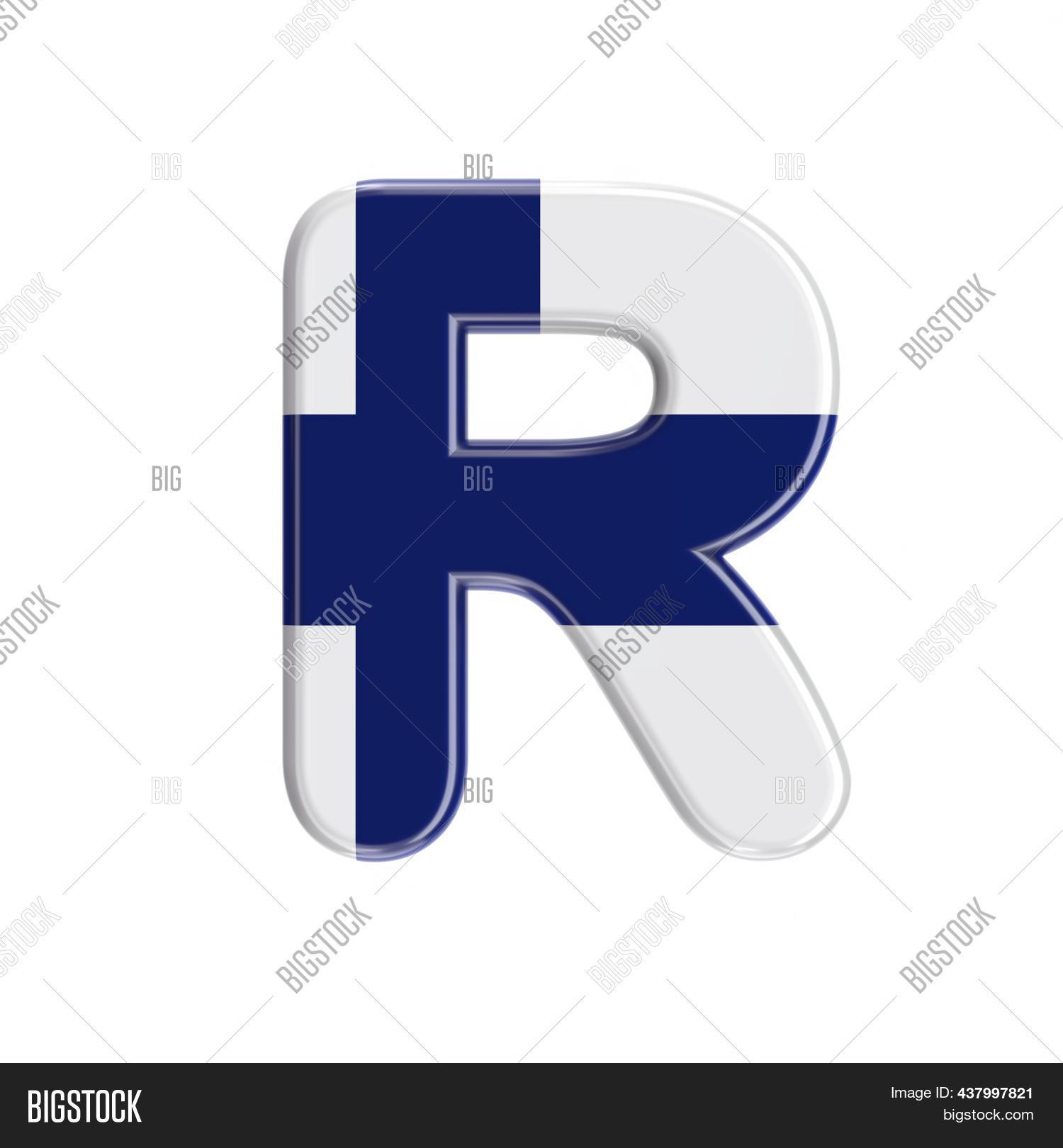 Flag Finland Letter R Image & Photo (Free Trial) | Bigstock