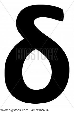 Delta Greek Lowercase Image & Photo (Free Trial) | Bigstock
