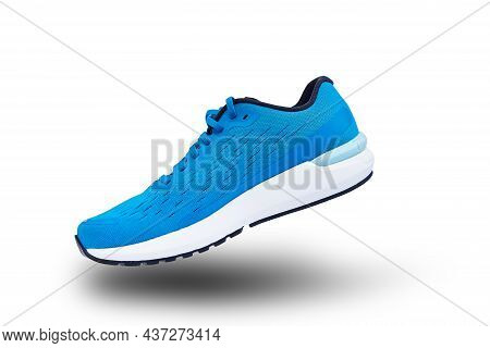 Blue Running Sneaker Image & Photo (Free Trial) | Bigstock