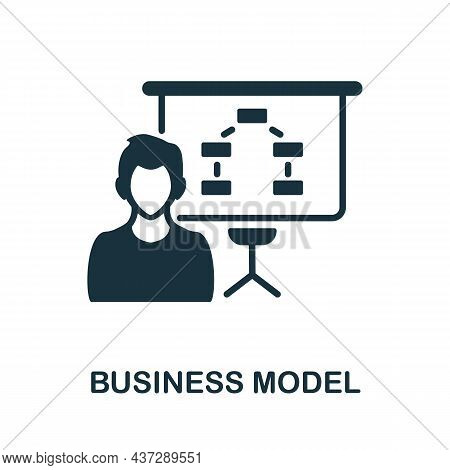 Business Model Icon. Vector & Photo (Free Trial) | Bigstock