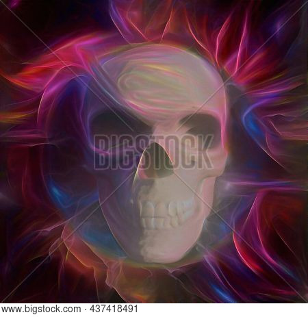 Dark Art. Human Skull Image & Photo (Free Trial) | Bigstock