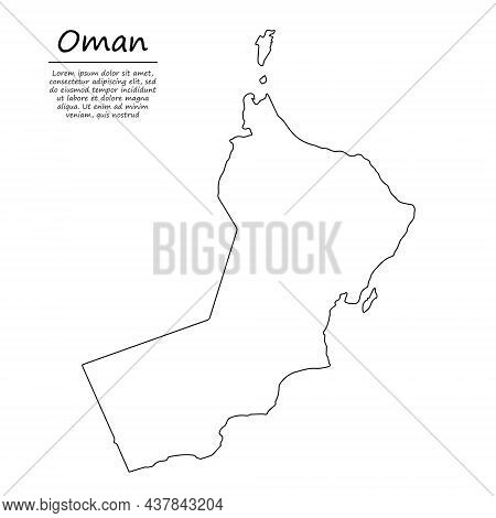 Simple Outline Map Vector & Photo (Free Trial) | Bigstock