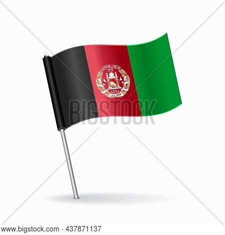 Afghani Flag Map Vector & Photo (Free Trial) | Bigstock