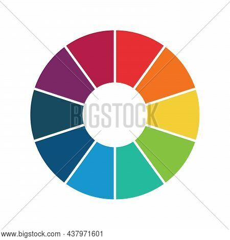 Vector y foto Pie Charts Vector (prueba gratis) | Bigstock