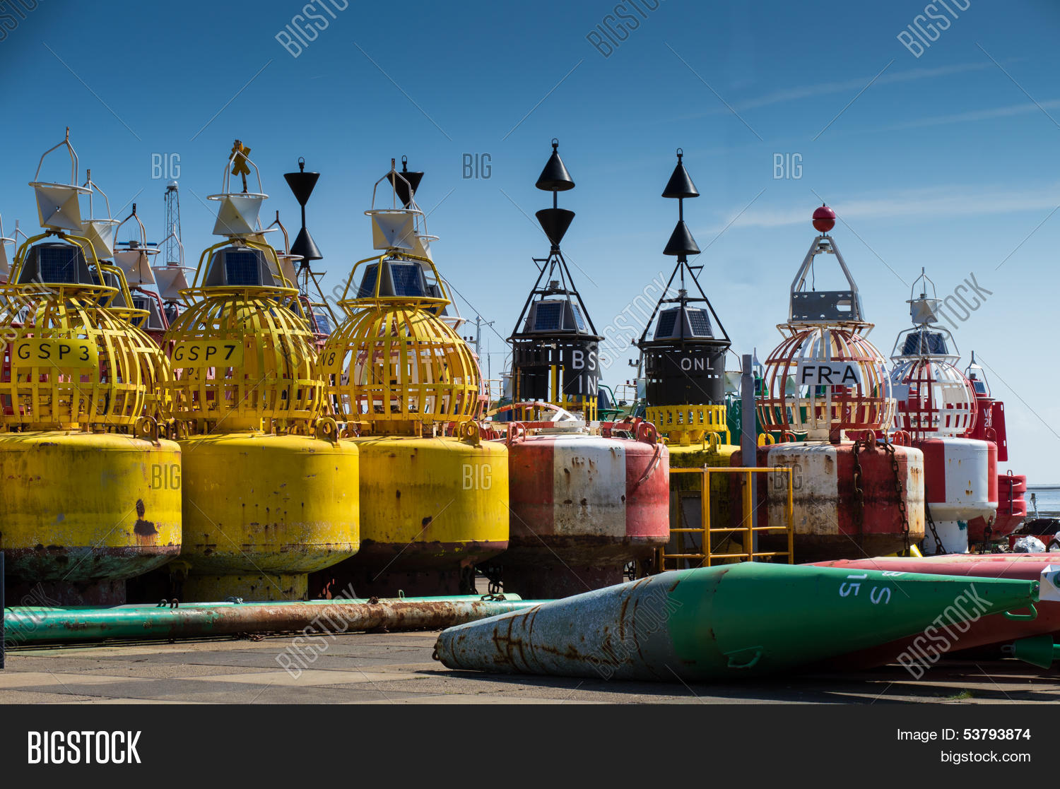 Beacon Buoy Signalling Image & Photo (Free Trial) | Bigstock