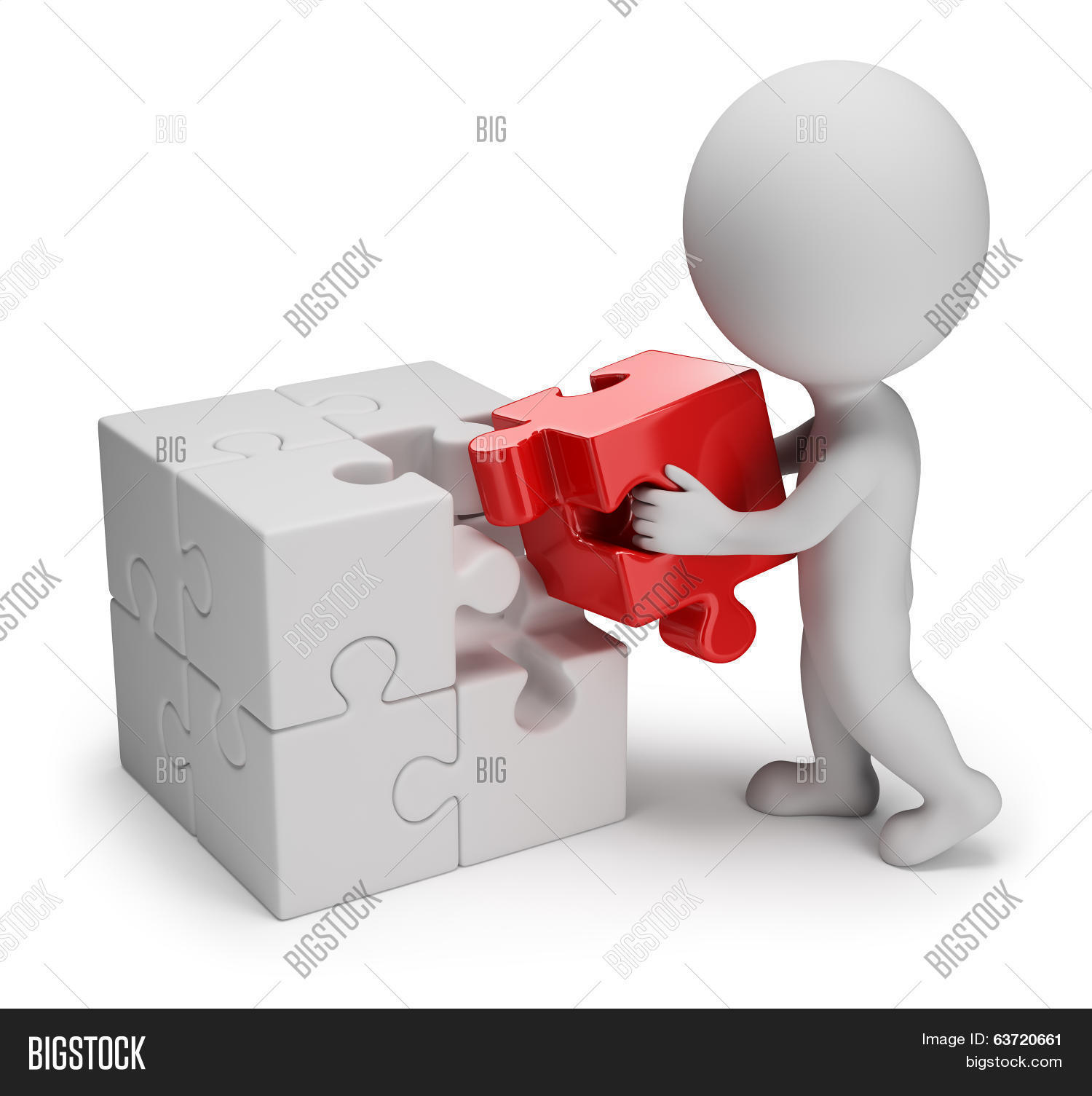 3D Small People - Main Image & Photo (Free Trial) | Bigstock