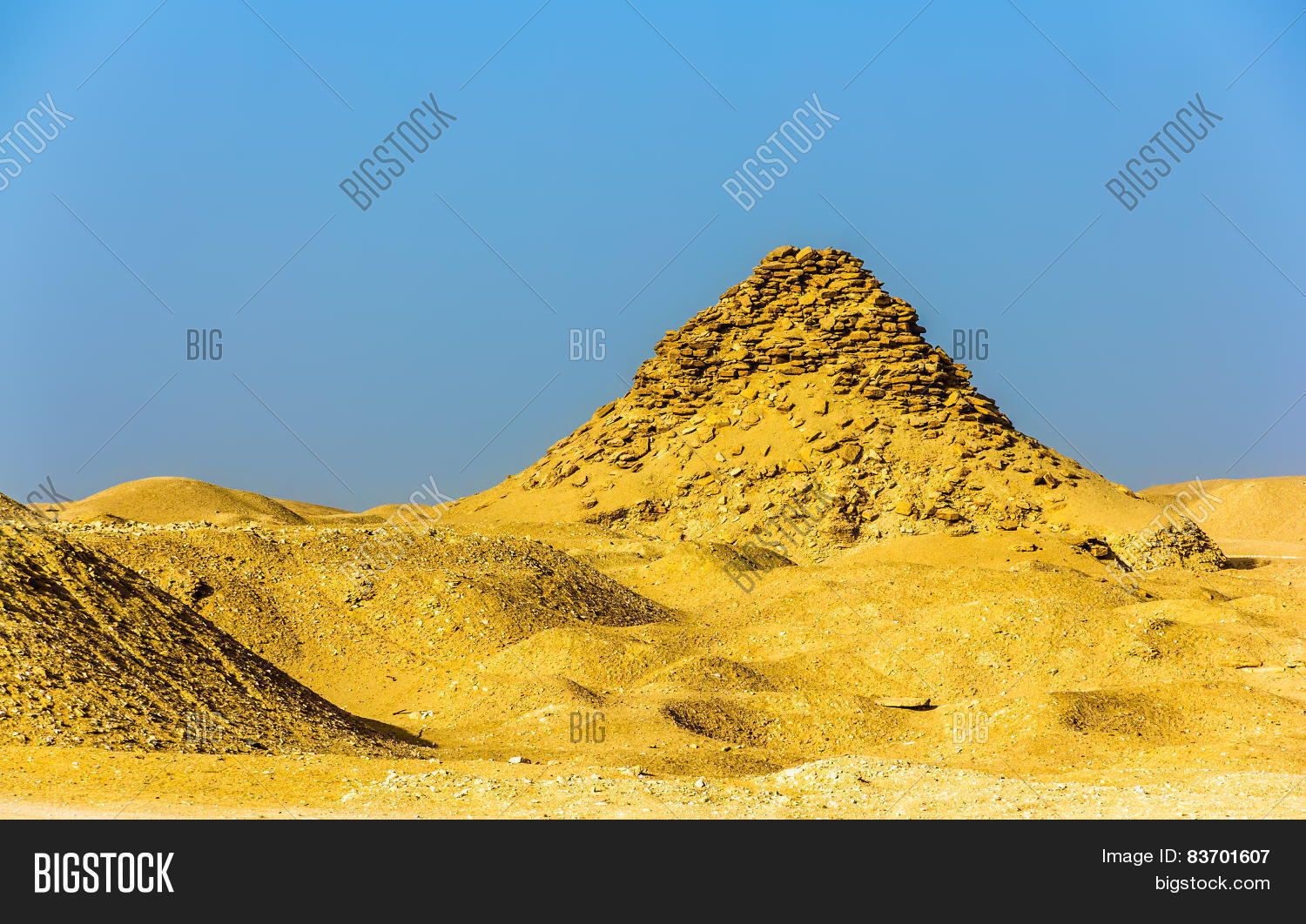 View Pyramid Userkaf Image & Photo (Free Trial) | Bigstock