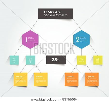 Flowchart Tab. Vector & Photo (Free Trial) | Bigstock