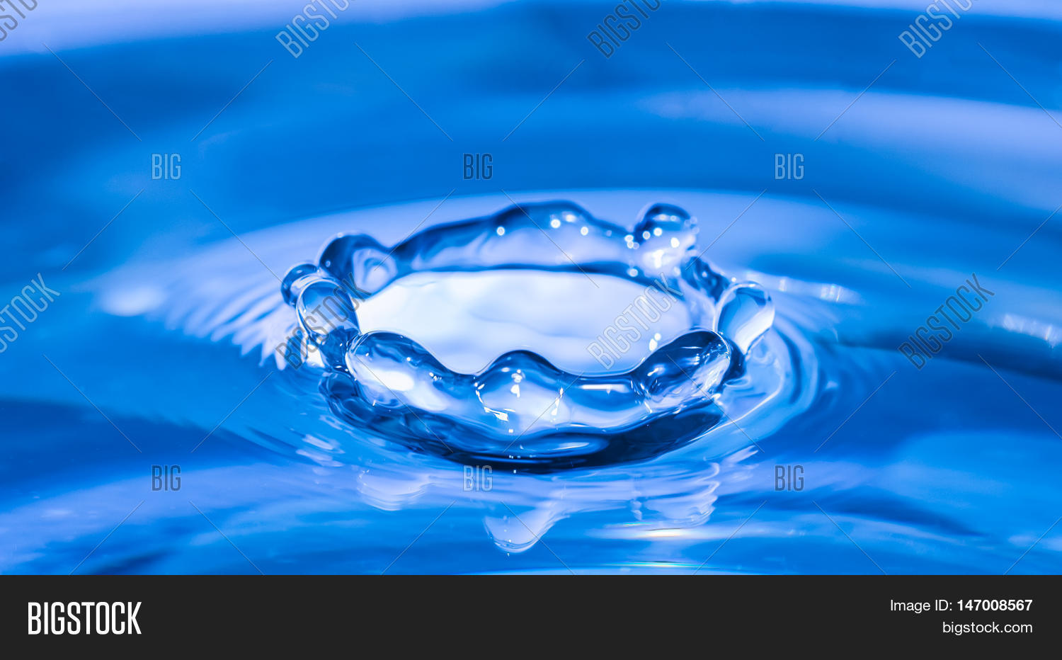 Water Drop Impact On Image & Photo (Free Trial) | Bigstock