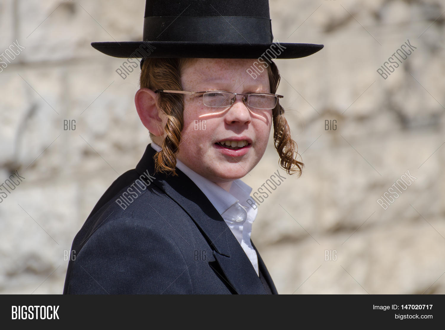 Orthodox Jewish Boy Image & Photo (Free Trial) | Bigstock