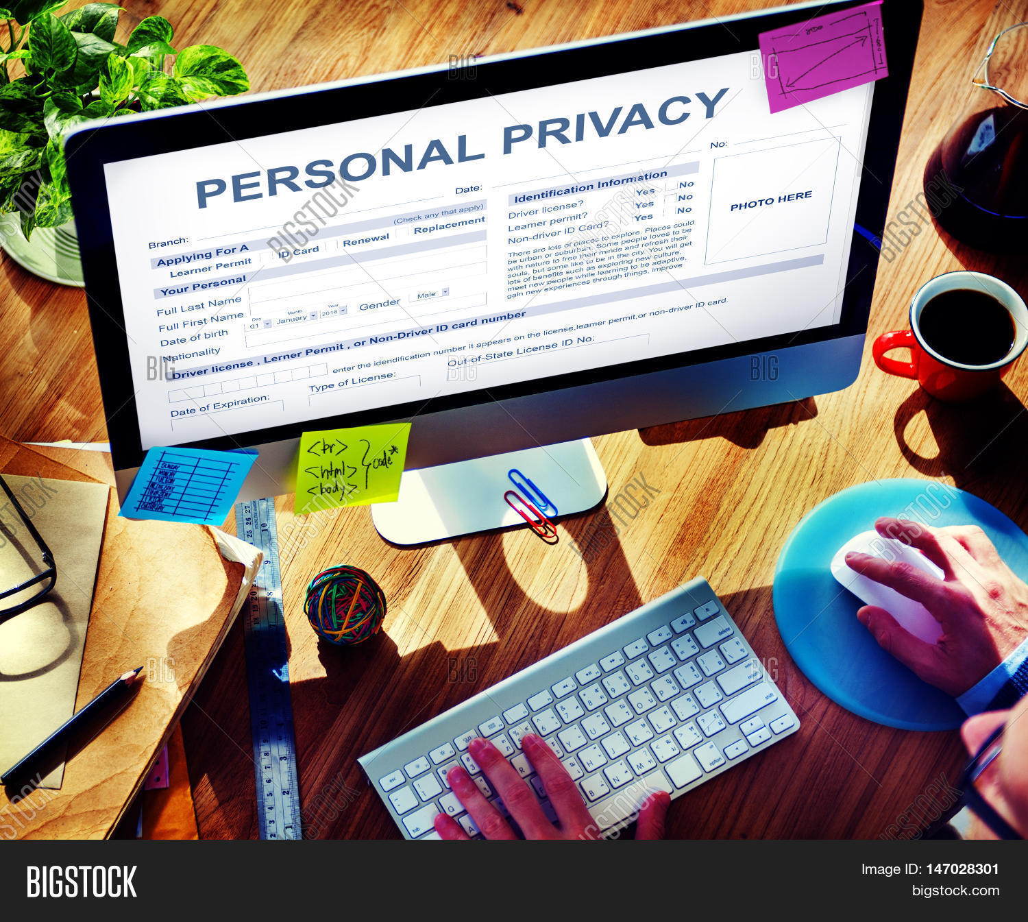 Personal Privacy Form Image & Photo (Free Trial) | Bigstock
