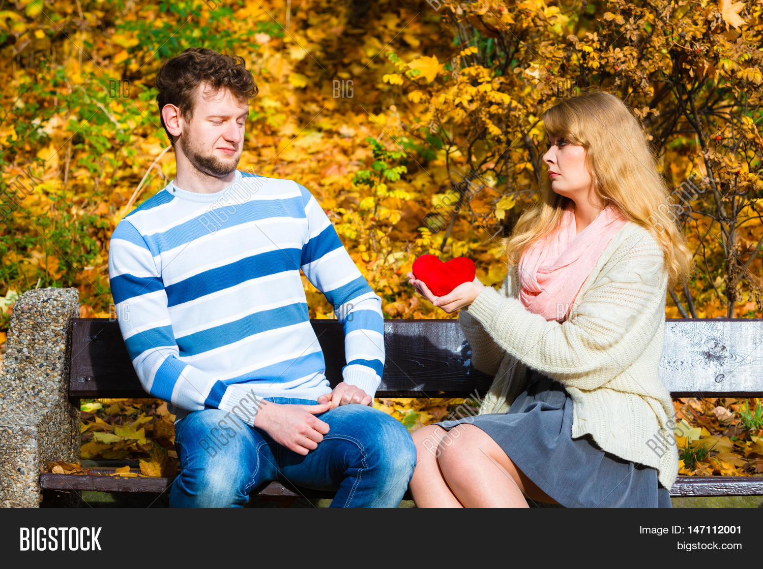 Woman Confess Love Man Image & Photo (Free Trial) | Bigstock