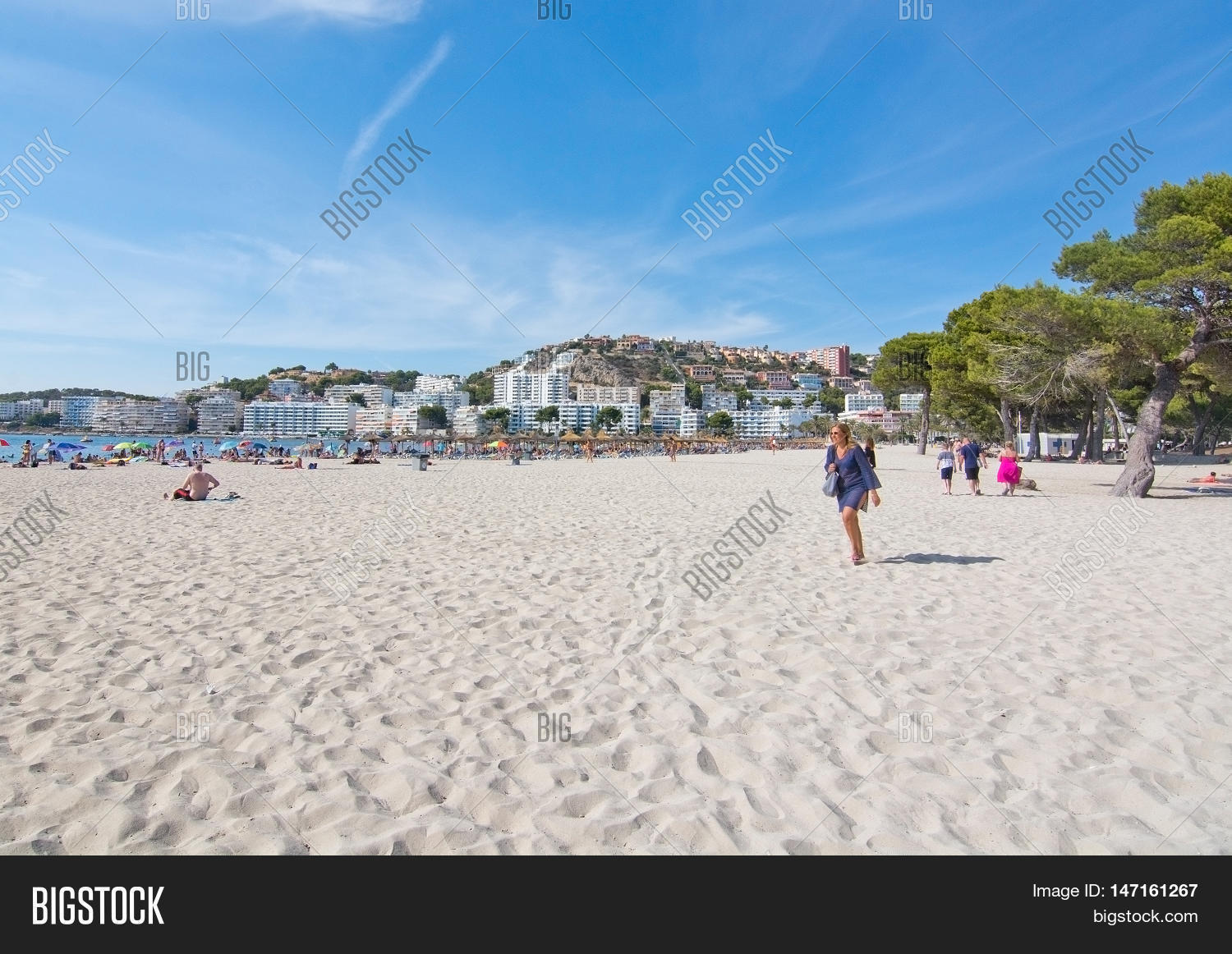 Santa Ponsa Beach Soft Image & Photo (Free Trial) | Bigstock