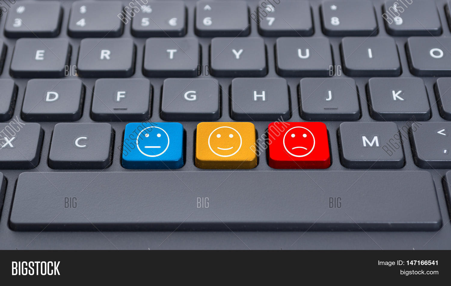 Close- Keyboard Three Image & Photo (Free Trial) | Bigstock