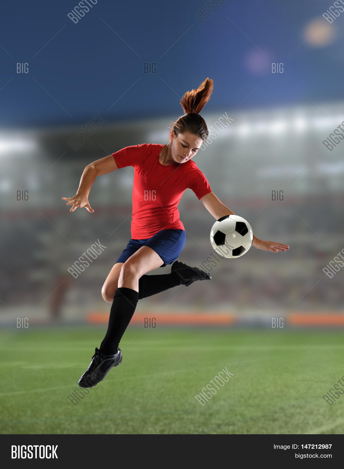 Young Woman Playing Image & Photo (Free Trial) | Bigstock