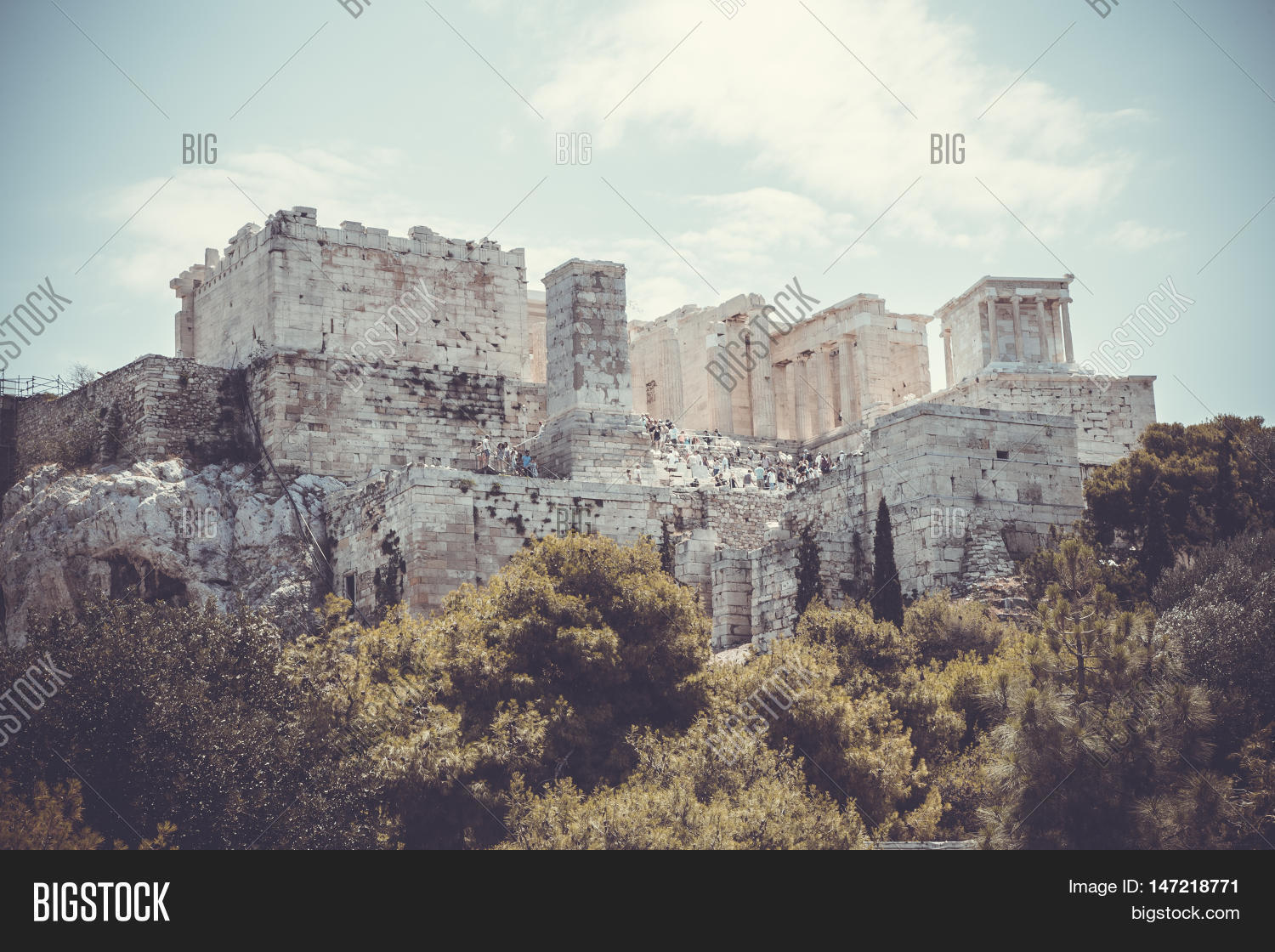Entrance Acropolis Image & Photo (Free Trial) | Bigstock