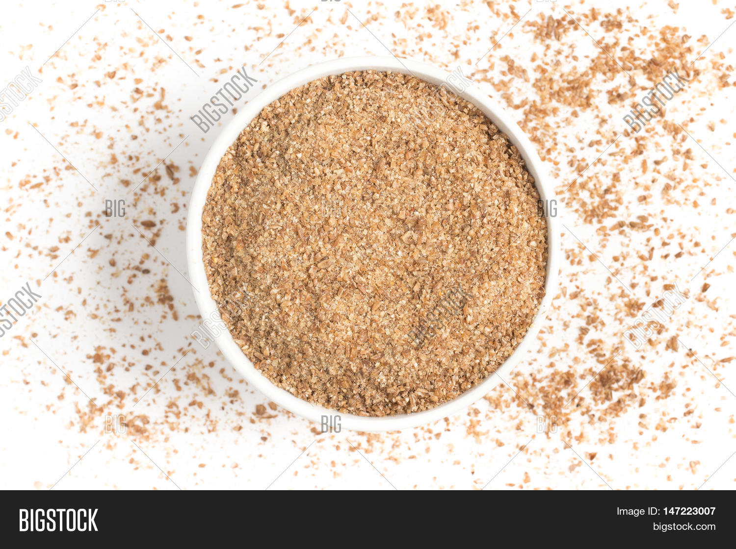 Ground Wheat Into Bowl Image & Photo (Free Trial) | Bigstock