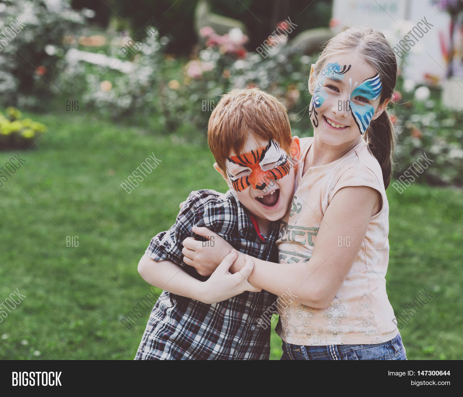Happy Children Face Image & Photo (Free Trial) | Bigstock