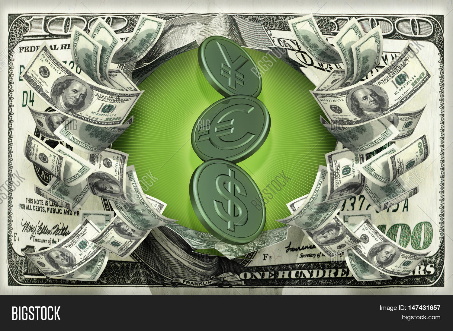 Coins Money 3D Image & Photo (Free Trial) | Bigstock
