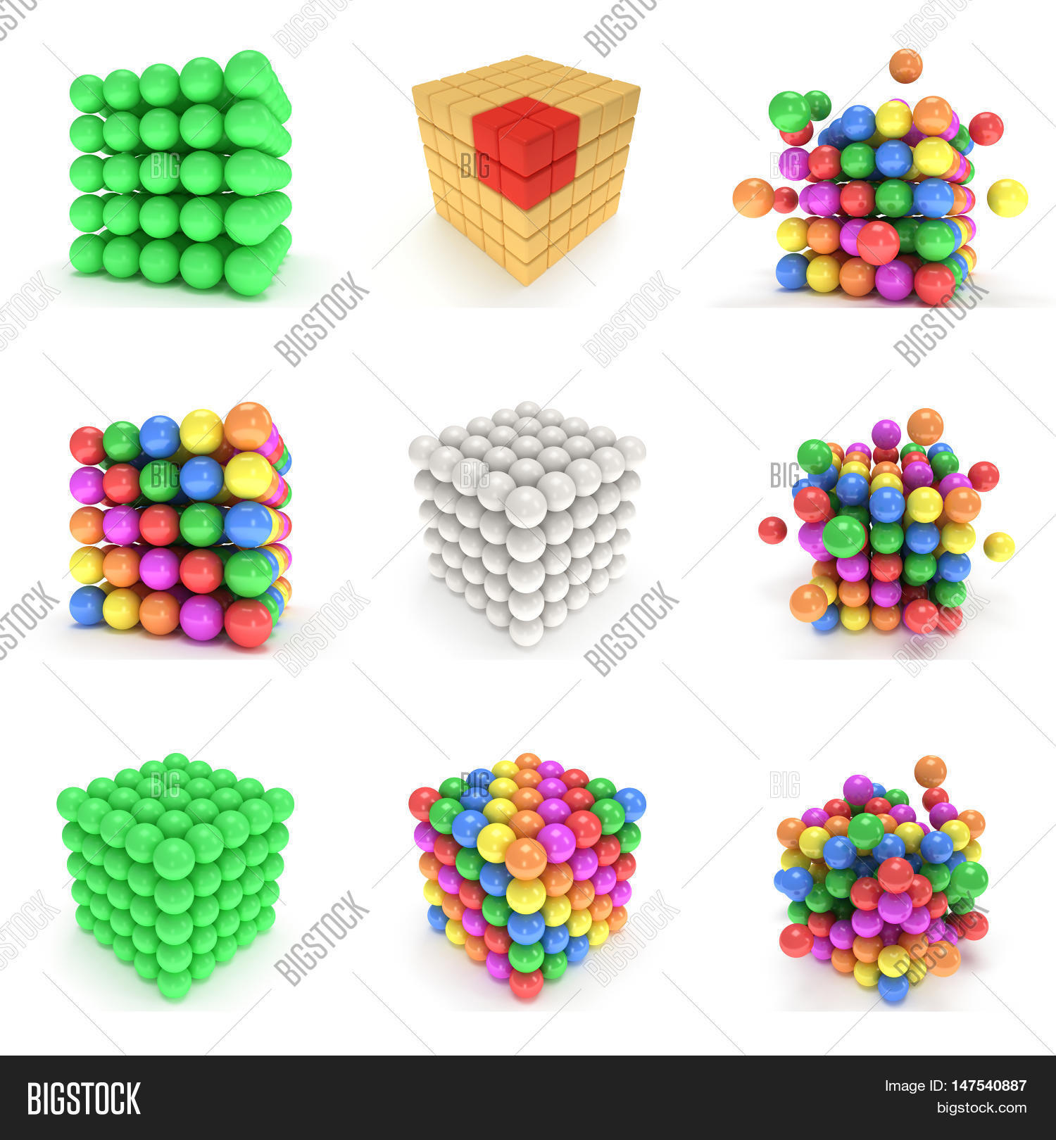 Abstract 3d Cubes Image & Photo (Free Trial) | Bigstock