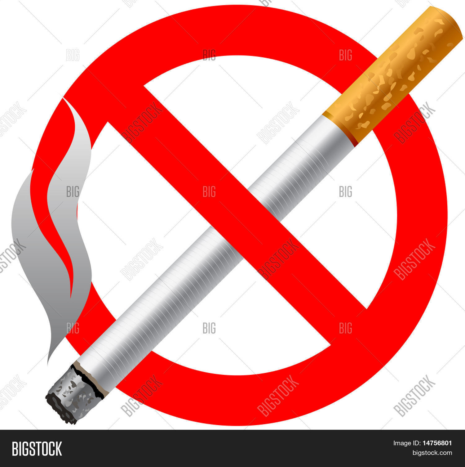 Forbidden Smoking Vector & Photo (Free Trial) | Bigstock
