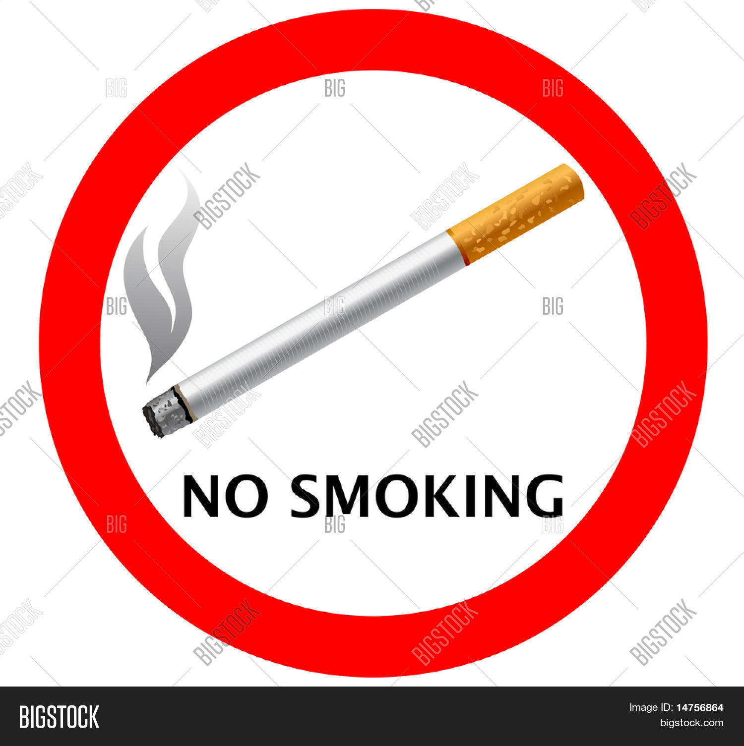 Forbidden Smoking Vector & Photo (Free Trial) | Bigstock