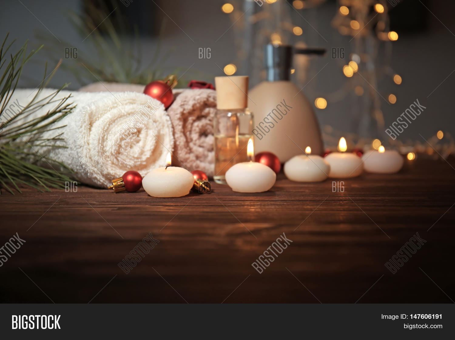 Christmas Spa Set On Image & Photo (Free Trial) | Bigstock