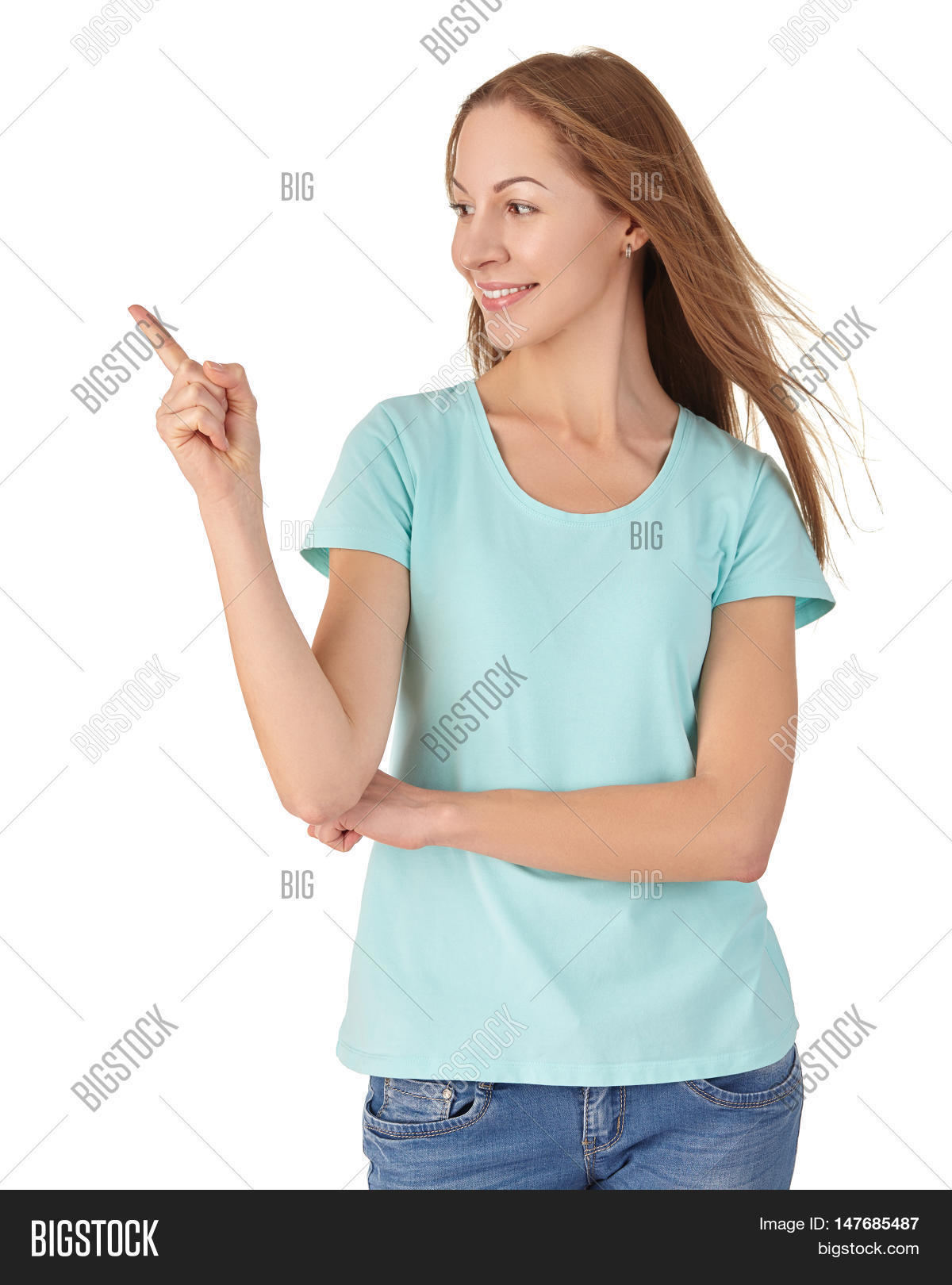 Attractive Girl T- Image & Photo (Free Trial) | Bigstock