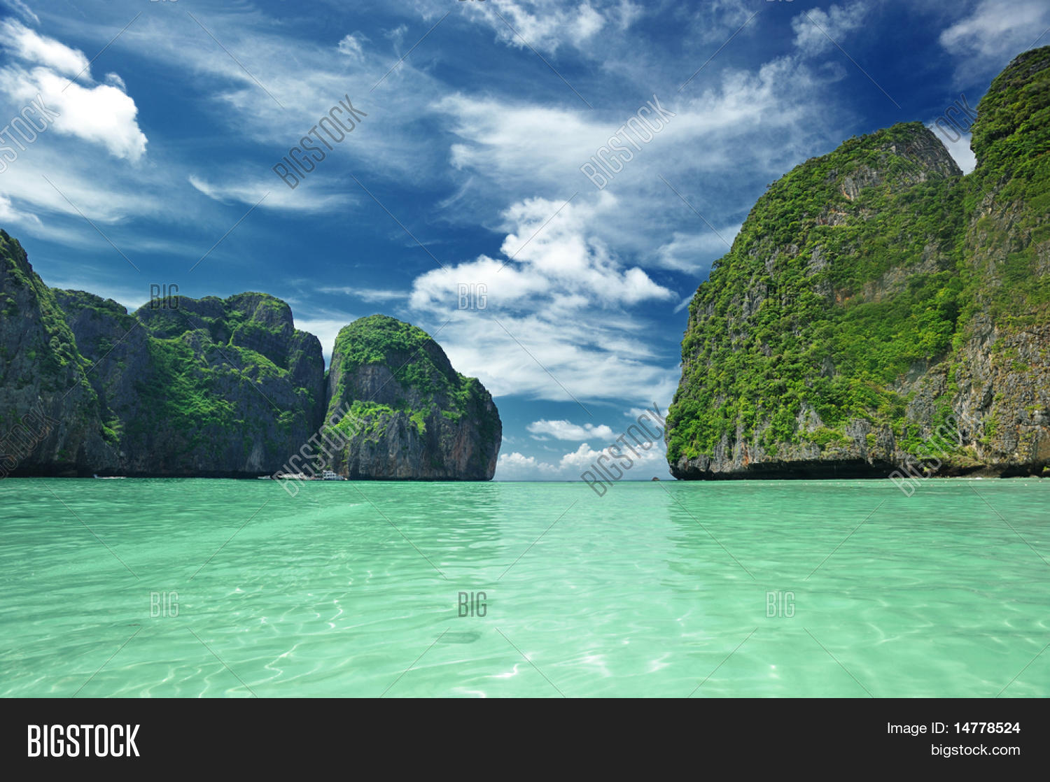 Beautiful Lagoon Phi Image & Photo (Free Trial) | Bigstock