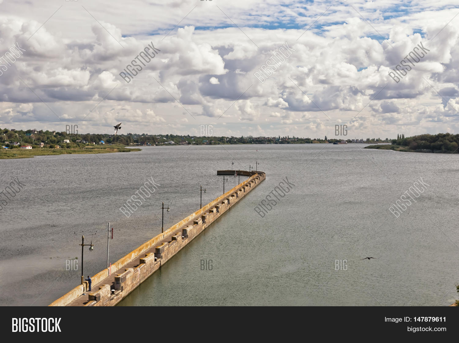 Long Concrete Pier Image & Photo (Free Trial) | Bigstock