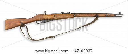 Old Rifle Isolated On Image & Photo (Free Trial) | Bigstock