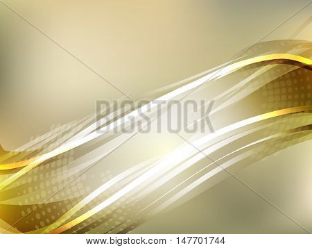 Gold Abstract Line Vector & Photo (Free Trial) | Bigstock