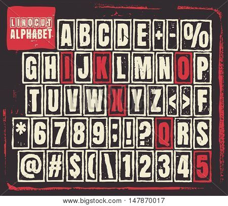 Engraved Alphabet Set Vector & Photo (Free Trial) | Bigstock