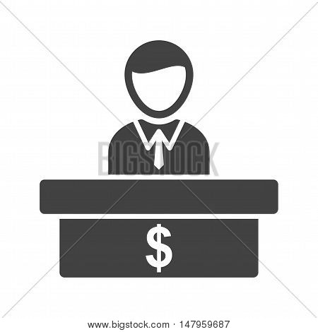 Cashier, Bank, Cash Vector & Photo (Free Trial) | Bigstock