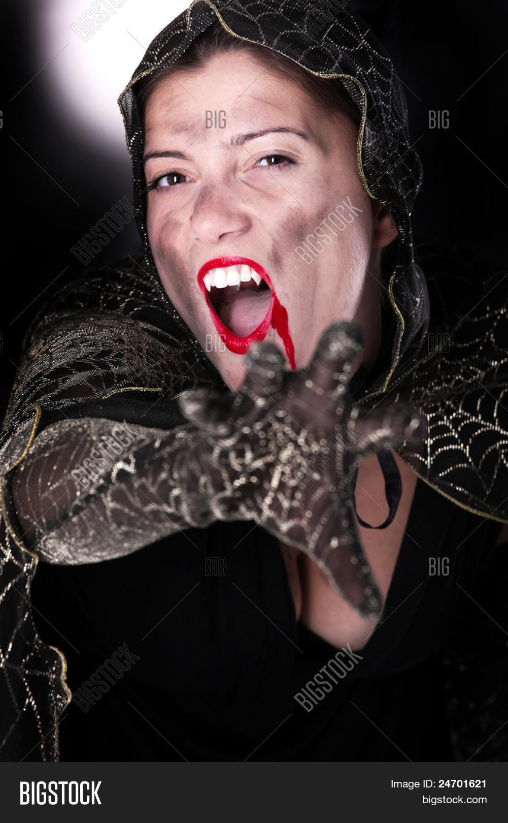 Portrait Hooded Female Image & Photo (Free Trial) | Bigstock