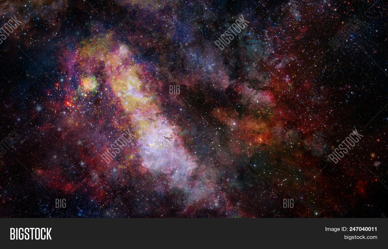 Colored Clouds Nebula Image & Photo (Free Trial) | Bigstock