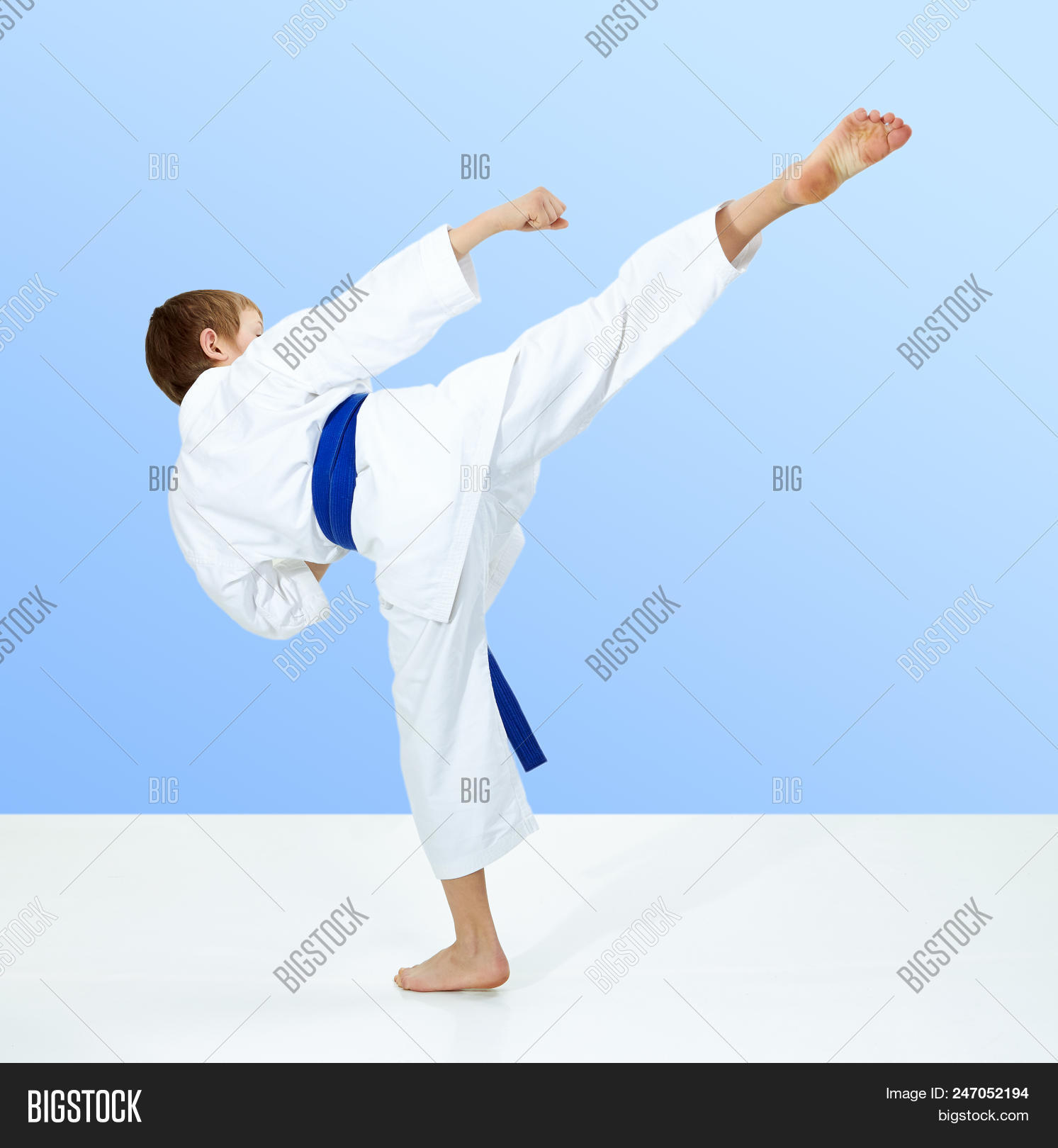 High Kick Leg Boy Image & Photo (Free Trial) | Bigstock