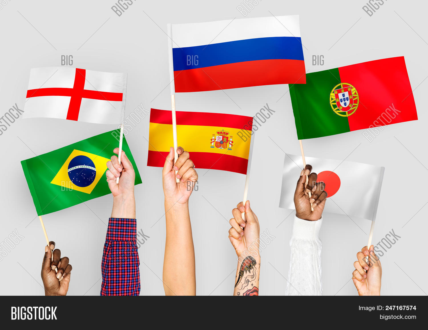 Hands Raising National Image & Photo (Free Trial) | Bigstock
