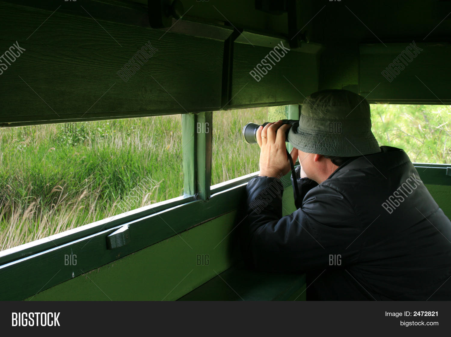 Man Birdwatching Image & Photo (Free Trial) | Bigstock