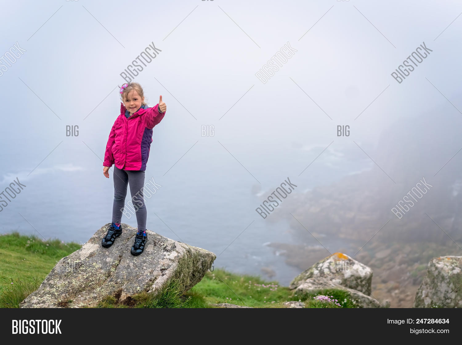 Triumphant Little Girl Image & Photo (Free Trial) | Bigstock